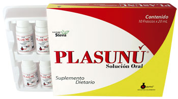 Giomér - Plasunú Solución Oral Caja x 10 Frascos de 20 ml.
